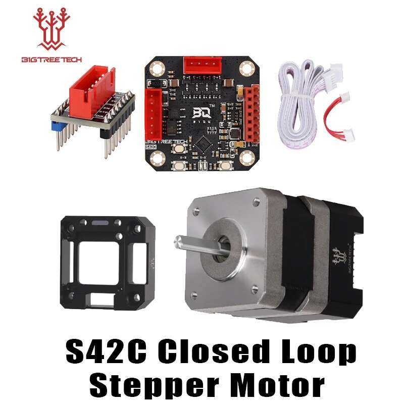 BIGTREETECH BTT S42c Closed Loop 42 Stepper Motor Driver Kit OLED Nema ...