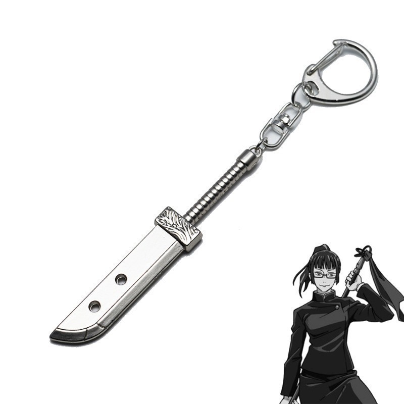 Anime Jujutsu Kaisen Keychains Fushiguro Toji Nanami Kento Metal ...