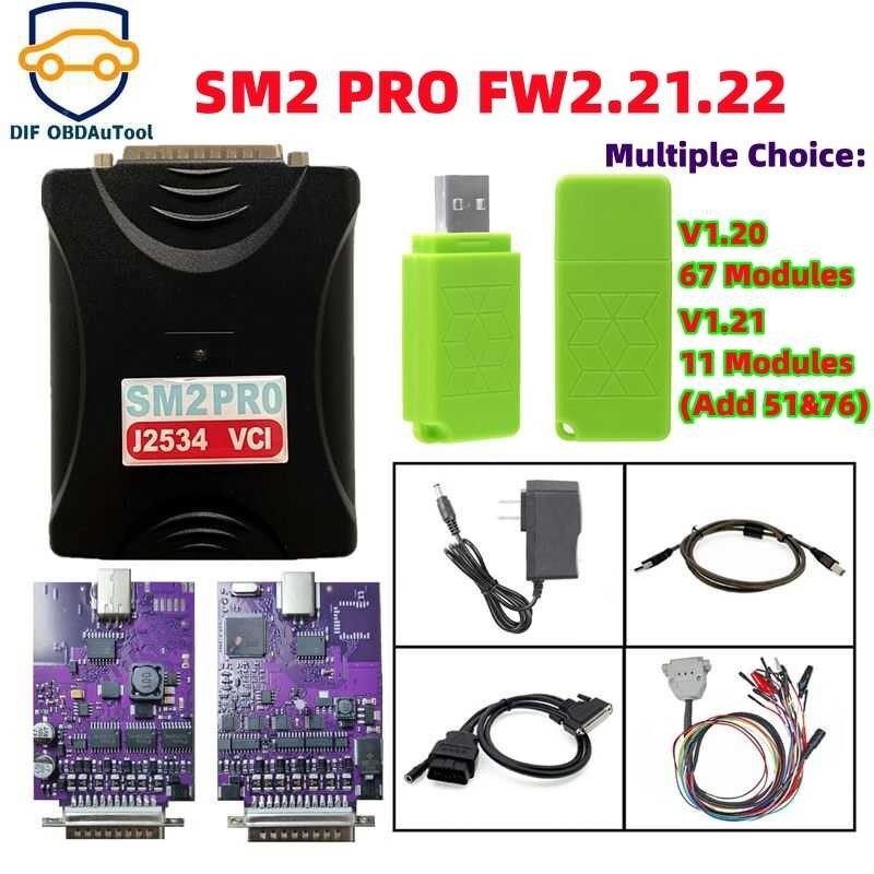 Automotive Engineers Sm2 Pro V2.21.22 Para Sa Toyota J2534 VCI ECU Programmer Data Read&Write V1 ...