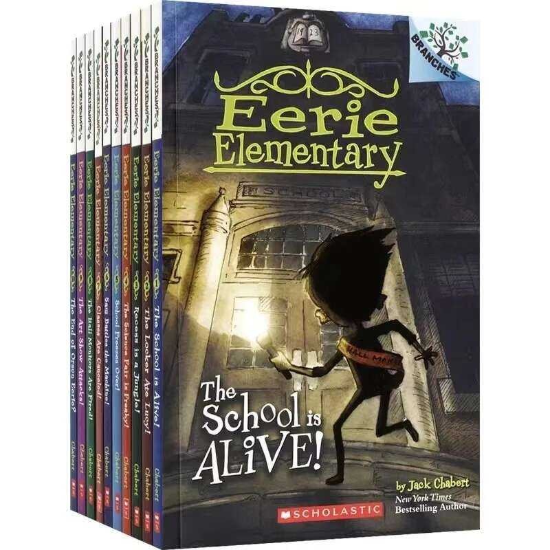 Books/Set 10 Eerie Elementary The School Is Alive Children English ...