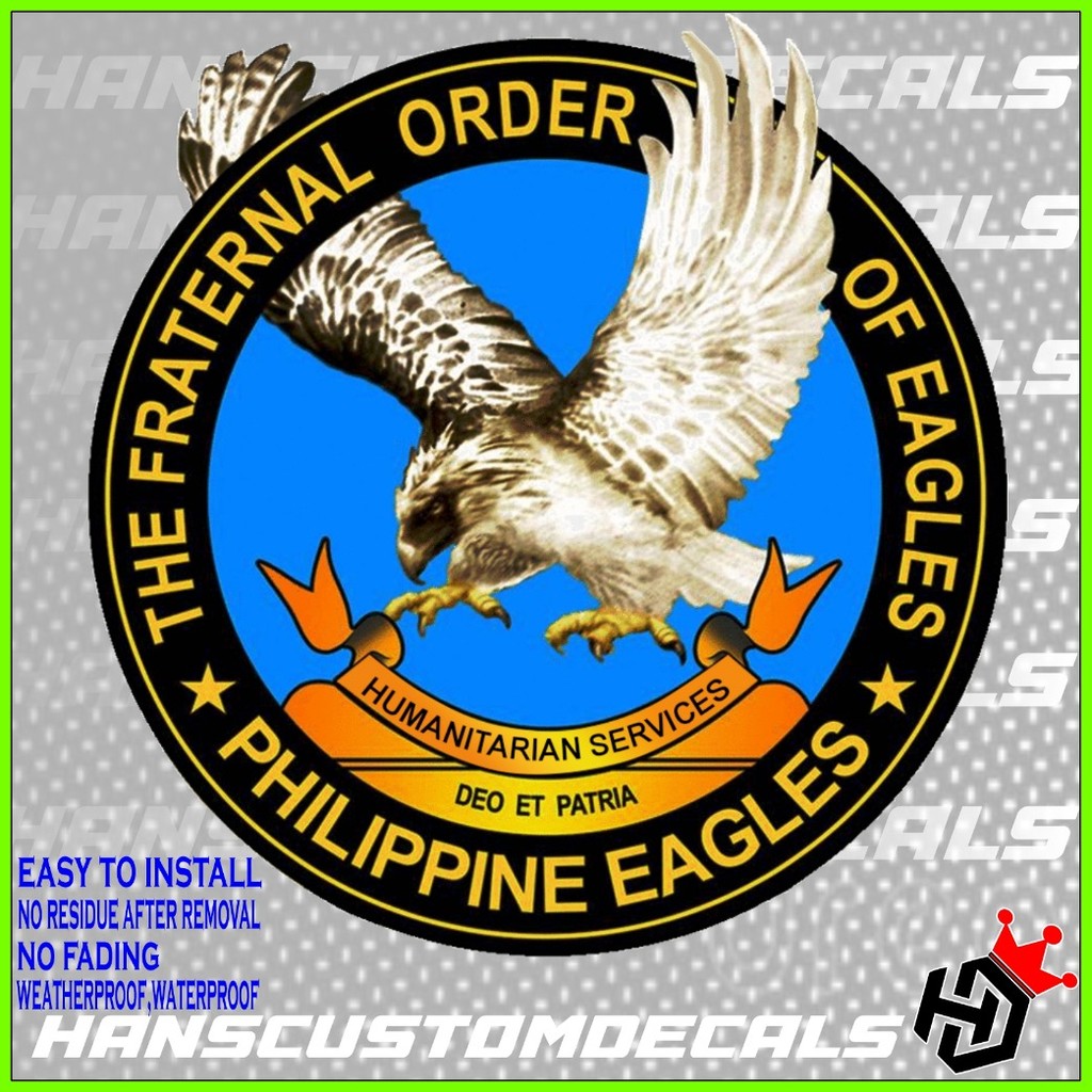 The Fraternal Order of Eagles (TFOE-PE) Logo Sticker Laminated ...