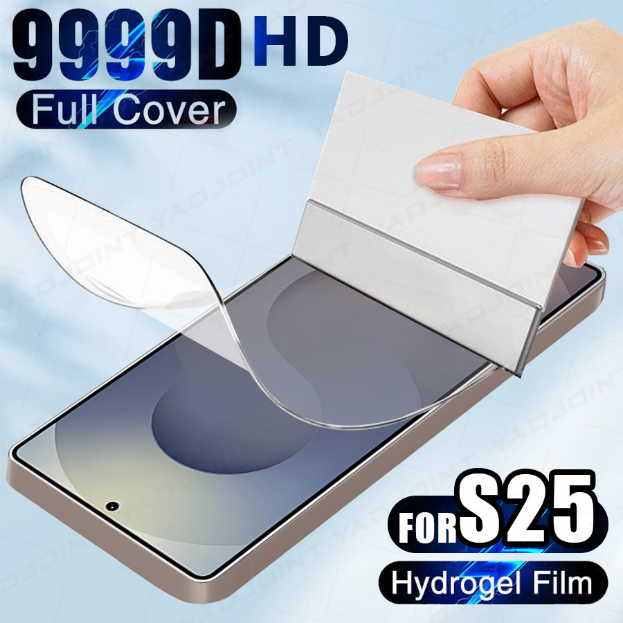Full Cover Hydrogel Film For Samsung Galaxy S25 Ultra S24 FE S23 Plus ...