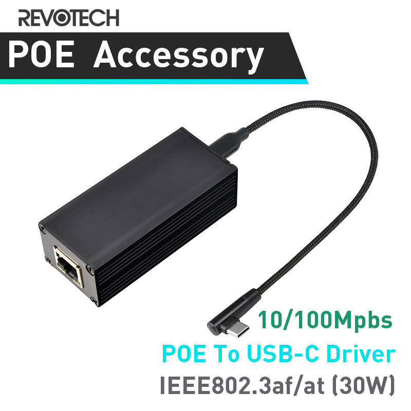 PoE to TypeC Adapter Converter, Convert POE to USB C output with ...