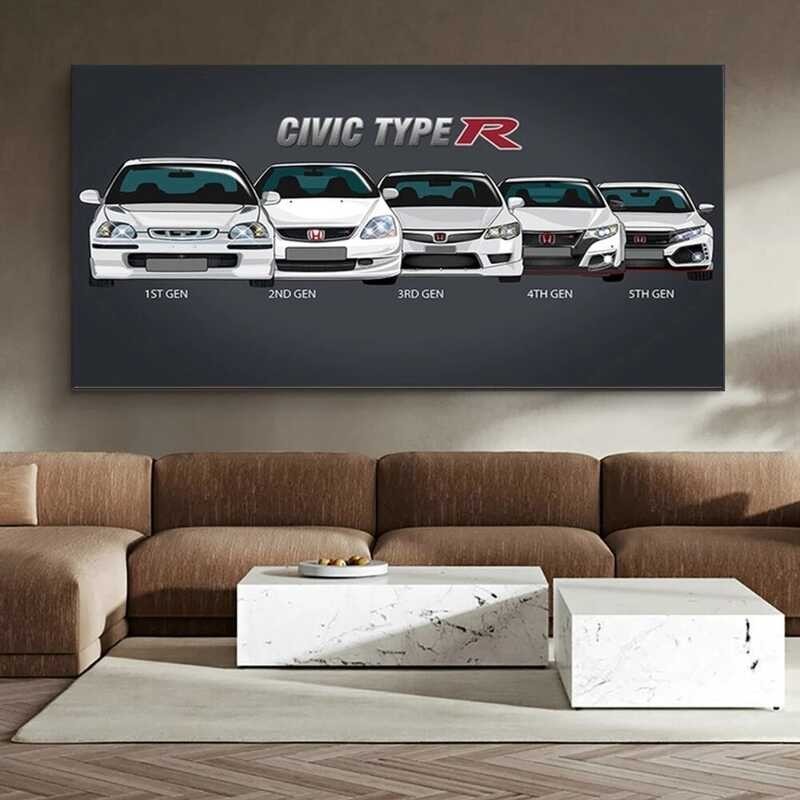 \12310; Tindahan Ng Duolami Modern Art Honda CIVIC Type R Series ...