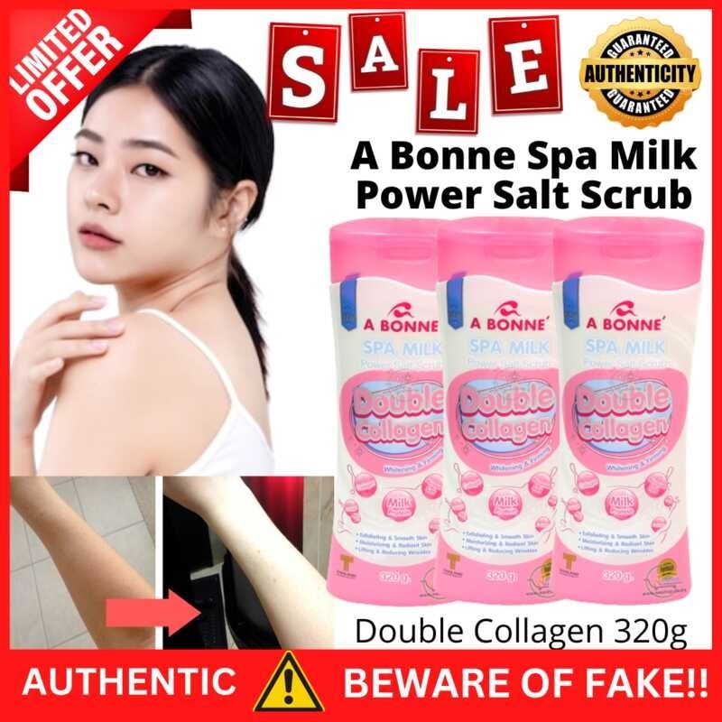 A Bonne Spa Milk Power Salt Scrub Double Collagen 320g ] help to remove ...