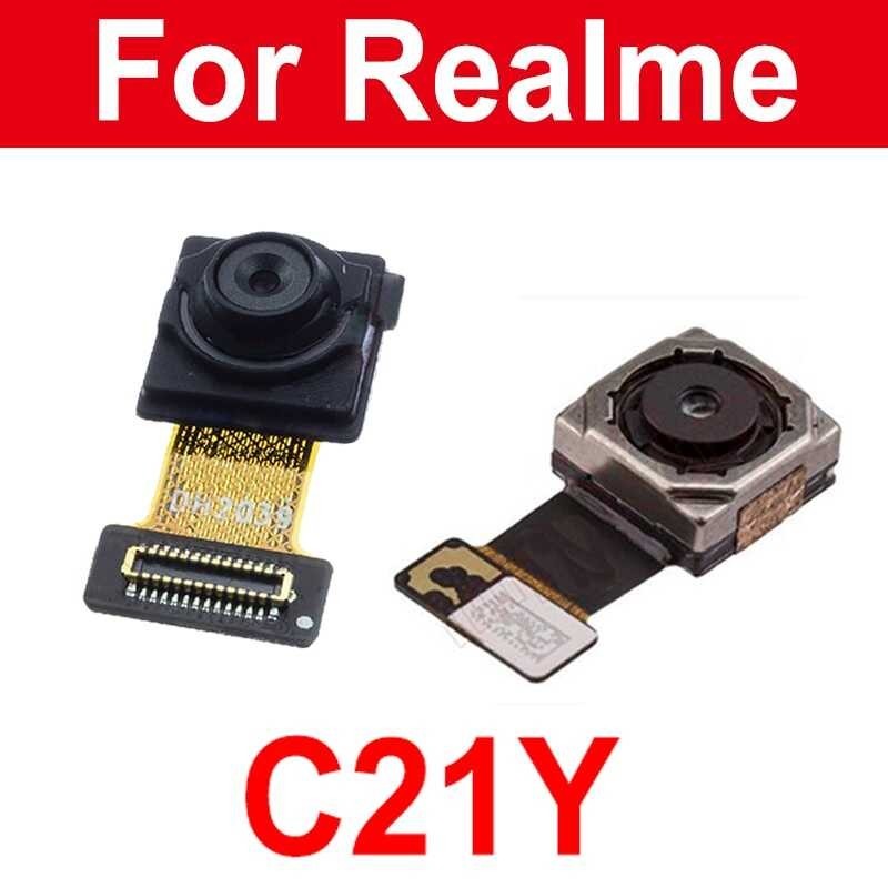 Front Rear Main Camera For Real C21Y Primary Back Front Selfie Camera ...