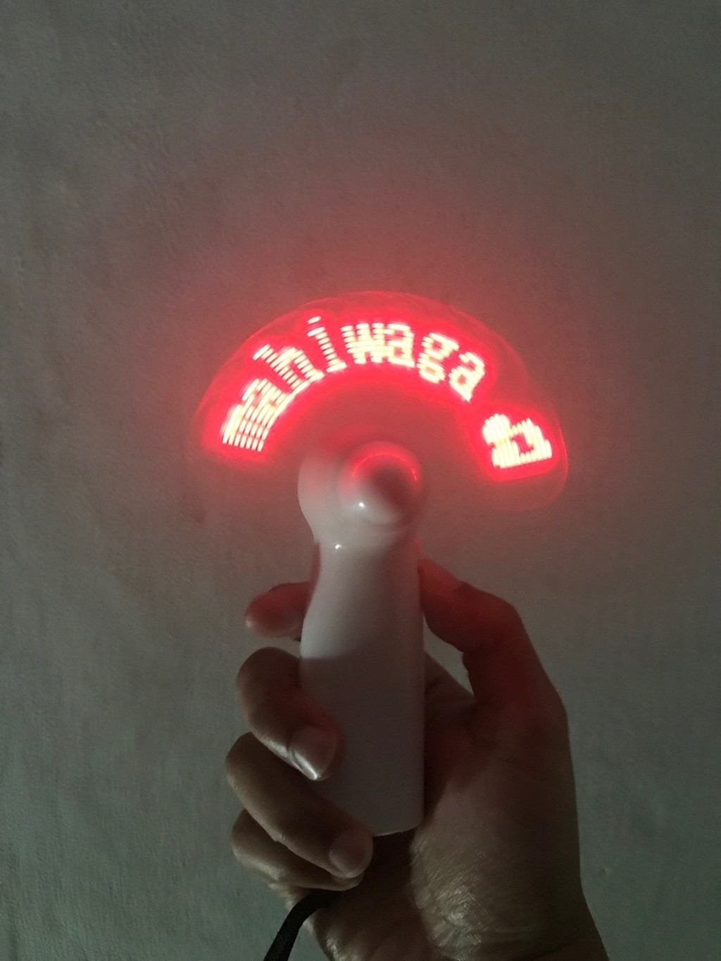 Customize the LED message fan | Shopee Philippines