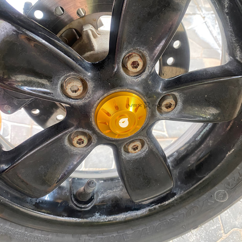 Motorcycle CNC Hubcap Front Wheel Cener Hole Cap Modified Accessory for ...