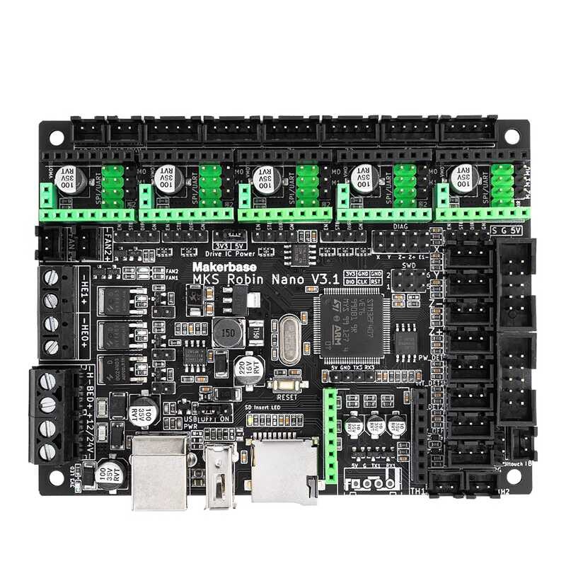 D Printer Motherboard S Robin Nano V Dual Z Axis Integrated Control ...