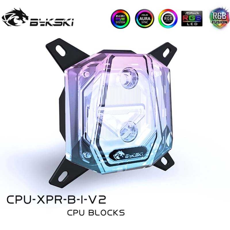 Byki Cpu-Xpr-B-I-V2,Cpu Water Block 1700 Para Sa Intel LGA 1200/115X ...