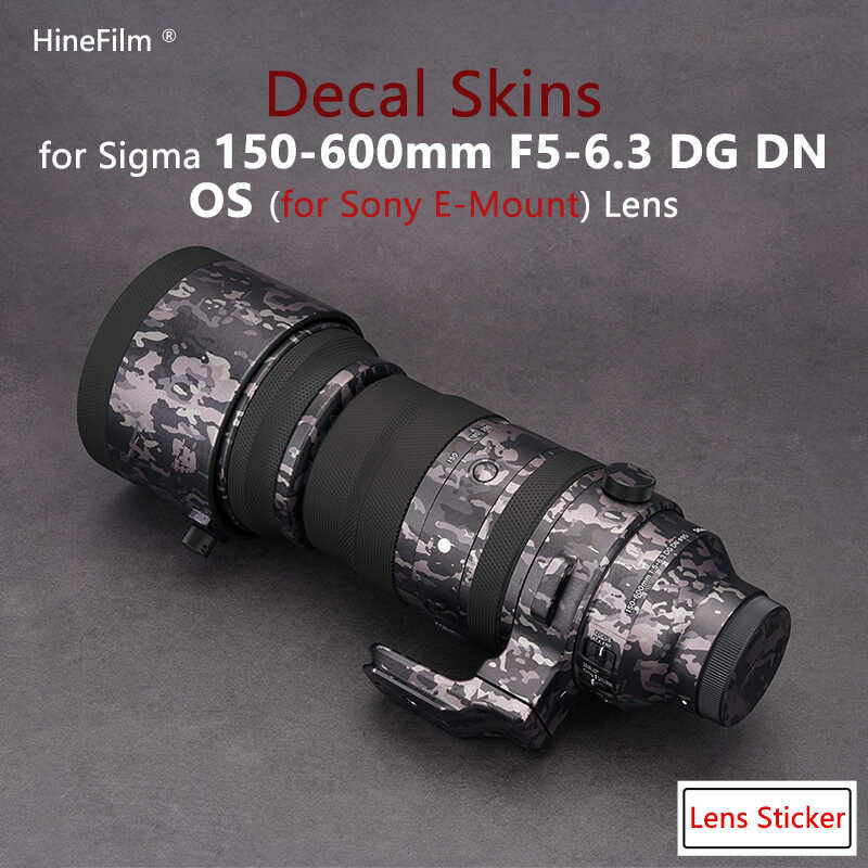 Sigma 150600 Lens Premium Decal Skin Protective Film para sa Sigma 150 ...