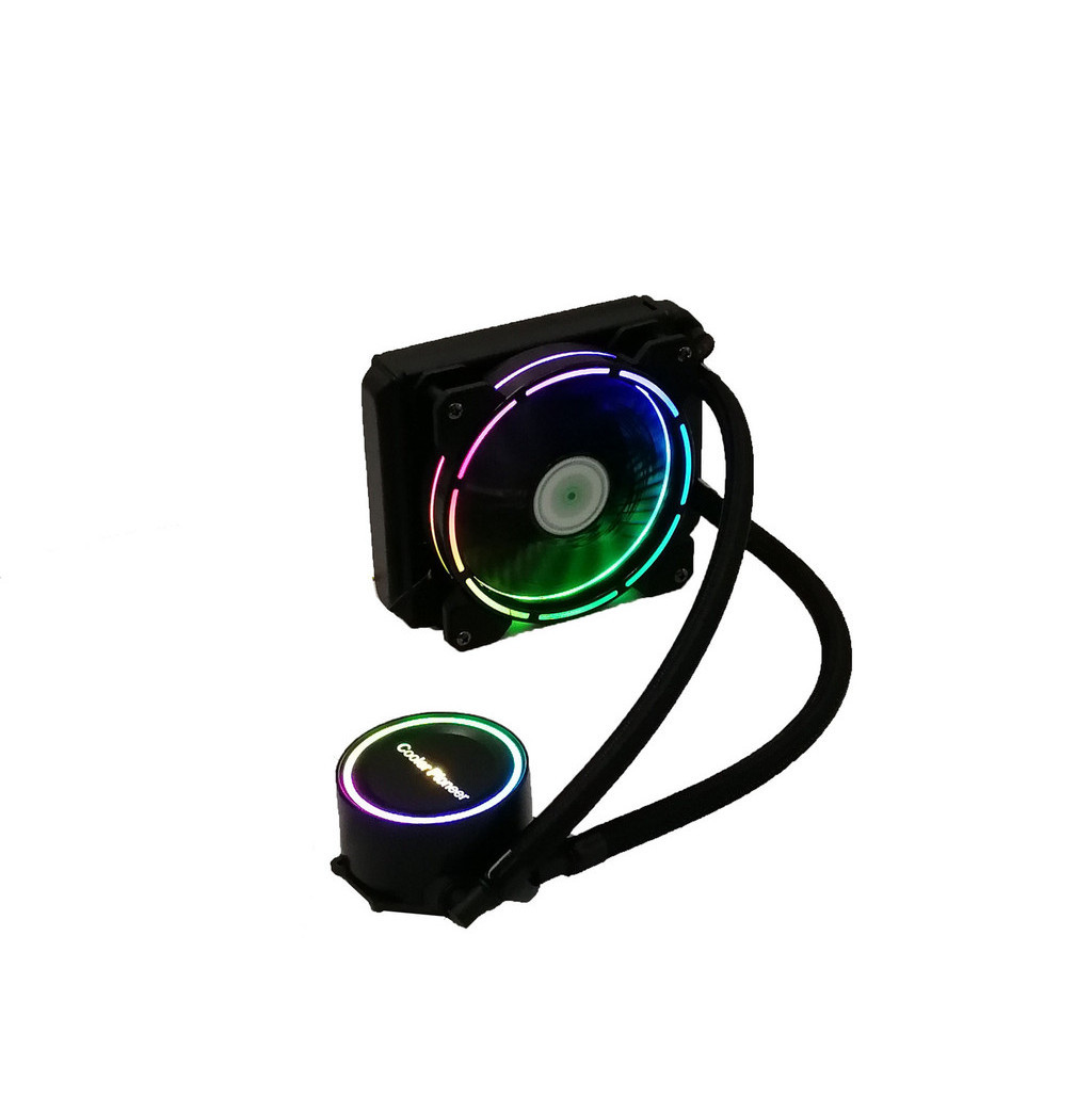 120Mm AIO Liquid Para At CPU Water Cooling Pc Kit Rgb Fans Lahat Sa ...