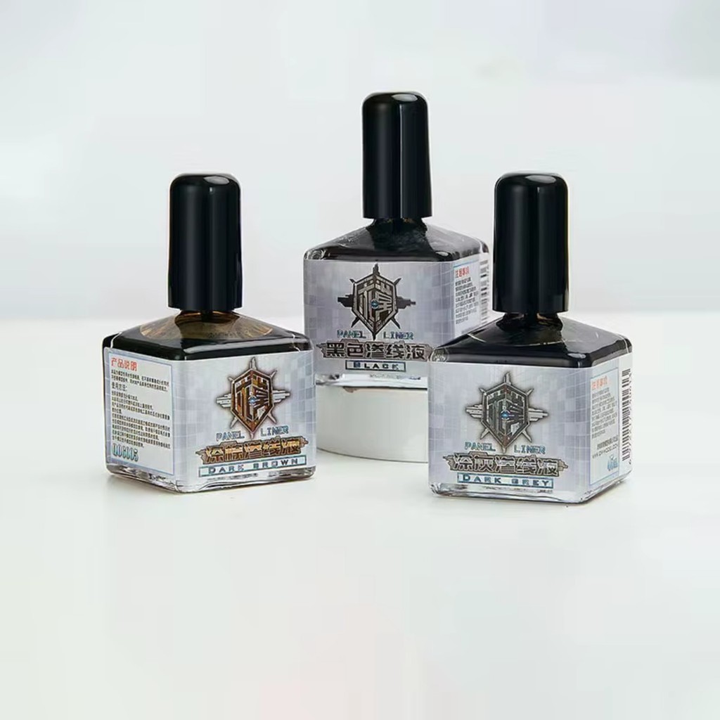 45ML Metallic Panel Line Water Based Accent Color for Gundam Gunpla ...