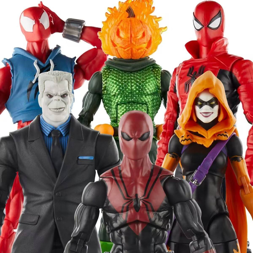 No Box Hasbro Marvel Legends Spider-Shot Last Stand Spider-Man Hallows ...