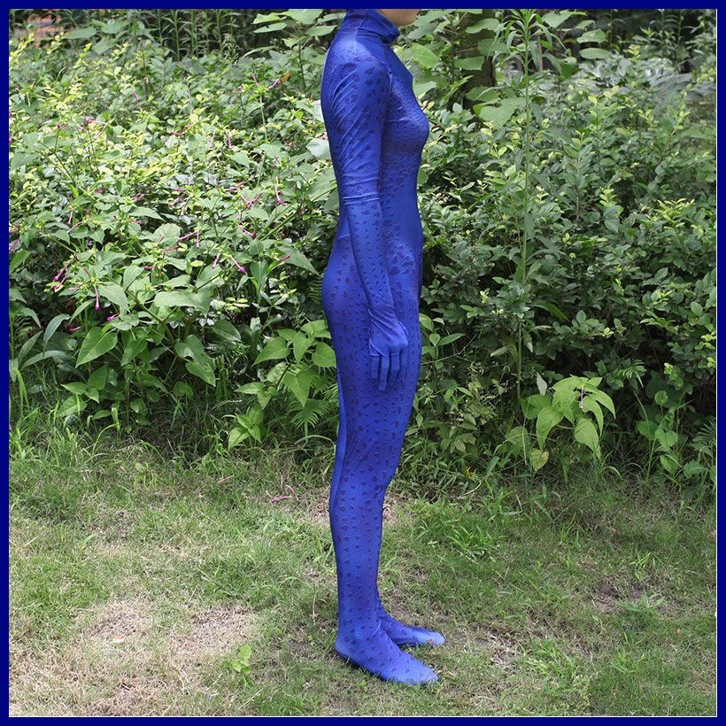 Fashion Mystique X-Men Raven Darkholme Cosplay Costume Jumpsuit ...
