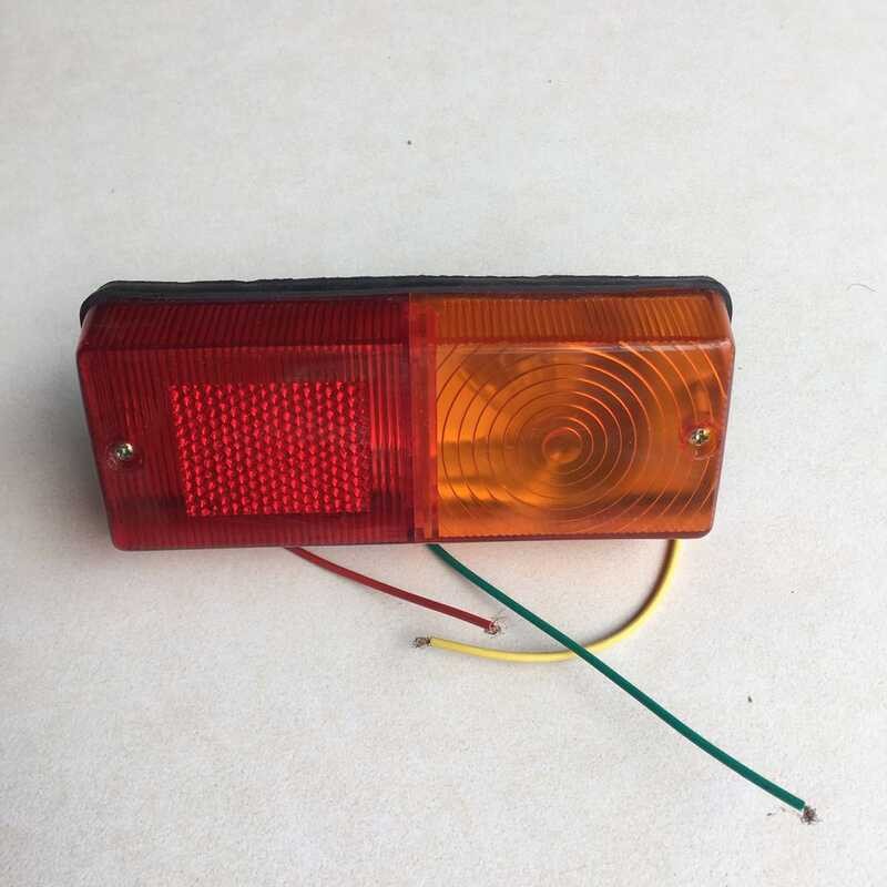 New Source excavator old model rear brake tail light dual color tail ...