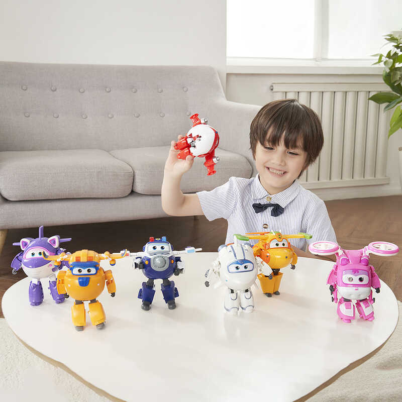 Children's Super Wing Action Character, Jett Tino Convertible Toy From ...