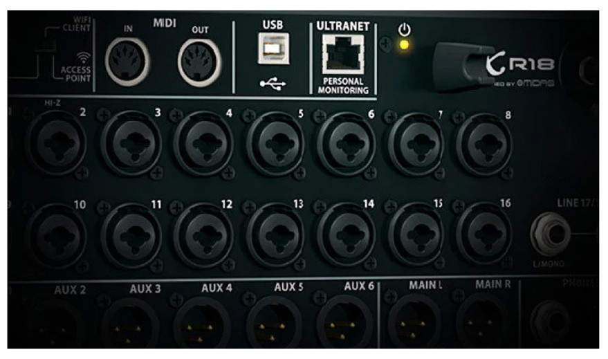 Air 1:1 XR12 XR16 XR18 Rack Mount Professional Digital Mixer Built-in ...