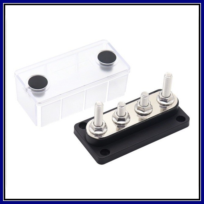 CI Car Bus Bar 4-stud High Current Marine Battery Ground Distribution ...