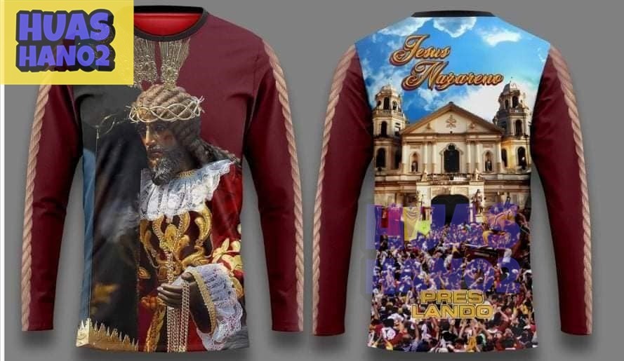 [FREE CUSTOME] Fully sublimated 3D print TSHIRT nazareno 2025 debosyon ...