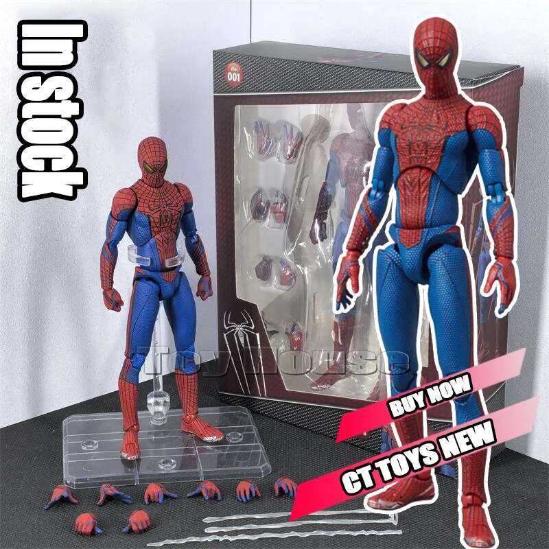 Tt Ong Ct Spiderman Mafex 001 Peter · Andrew Garfield Ang Amazing ...