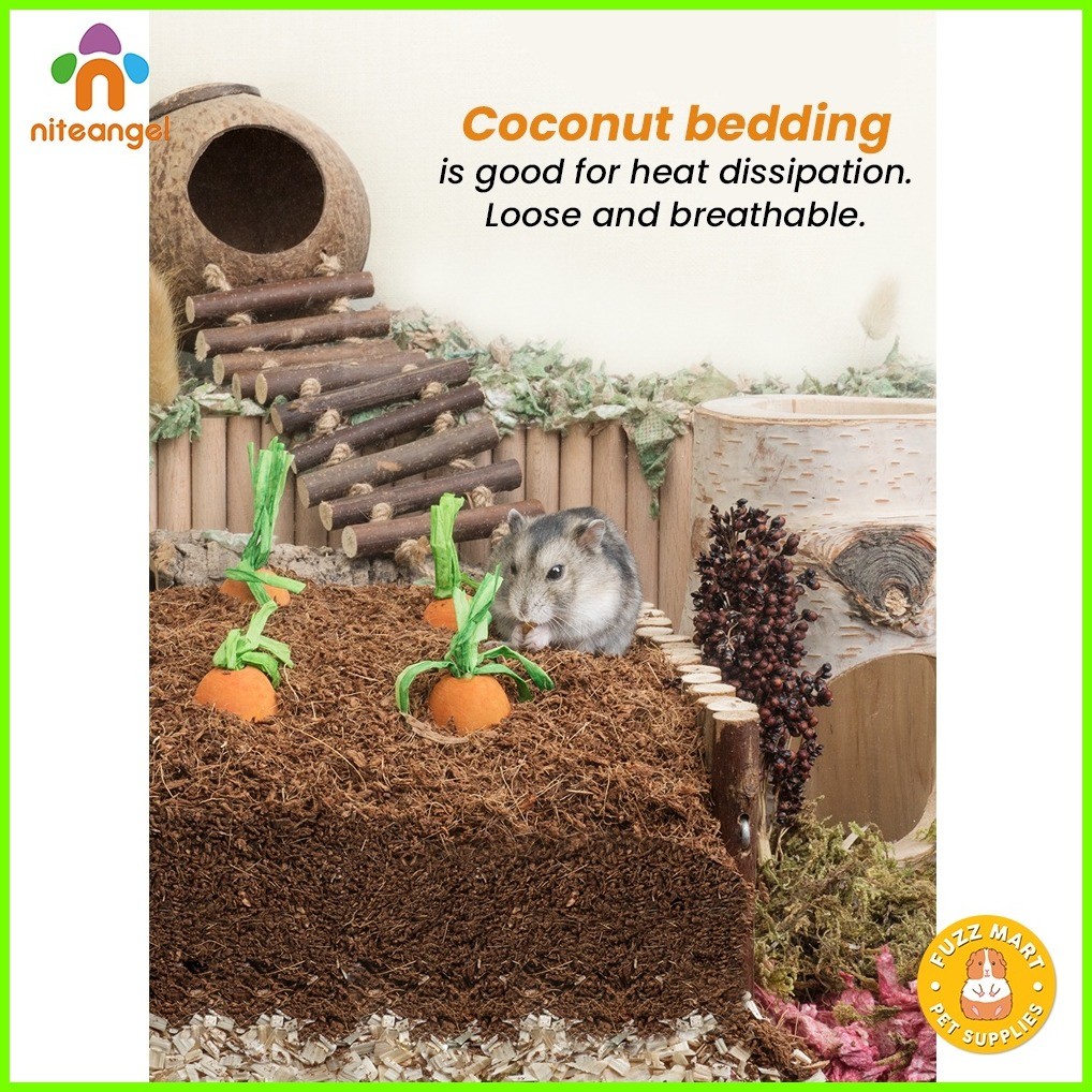 ♀ Niteangel Premium Coco Peat, Coco Coir, Cork Granules, Forest Moss ...
