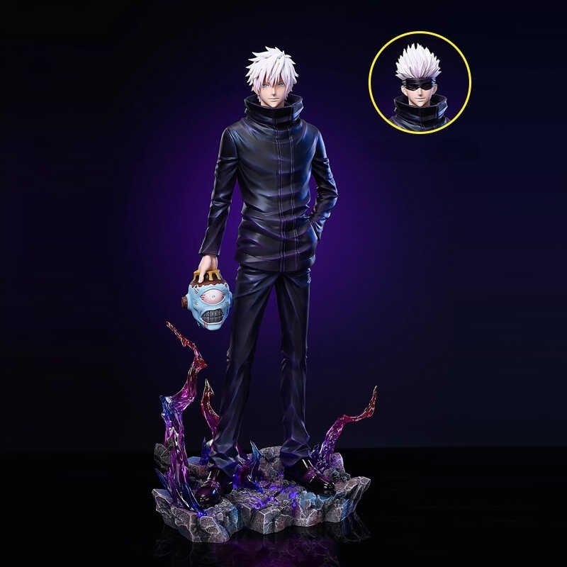33Cm Lx Satoru Gojo Action Figure Jujutsu Kaisen Double Head Swap ...