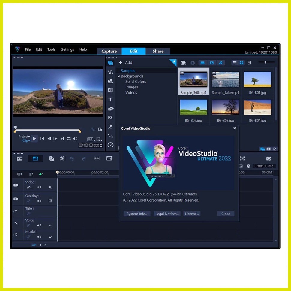 VIDEO] Corel VideoStudio Ultimate 2022 v25.1.0.472 For Windows (64-bit ...