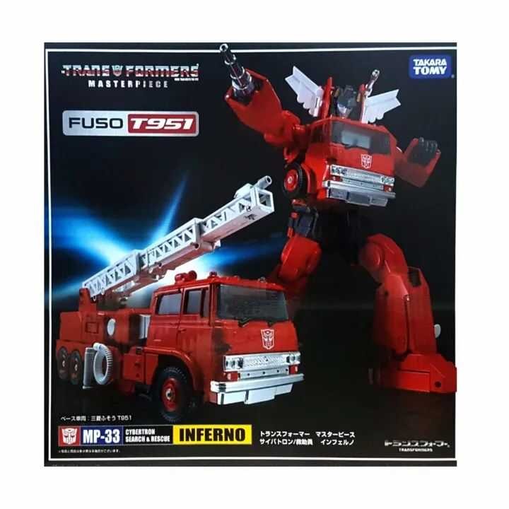 KO Transformers Mp33 Masterpiece Inferno Action Figure | Shopee Philippines