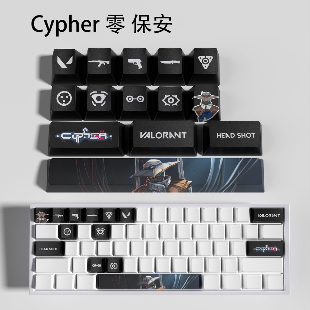 Security Zero New Fearless Contract Keycaps VALORANT Keycaps VALORANT ...