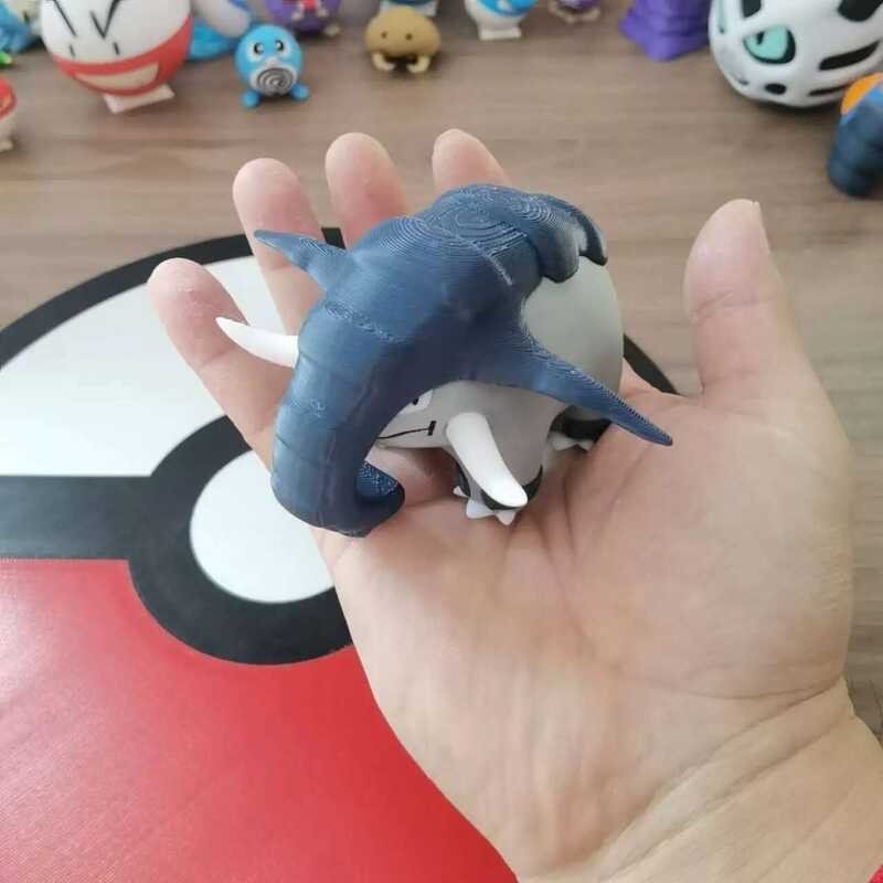 Tt Anime Donphan Phanpy Action Figure Proportion World 1:20 Diy 3D ...