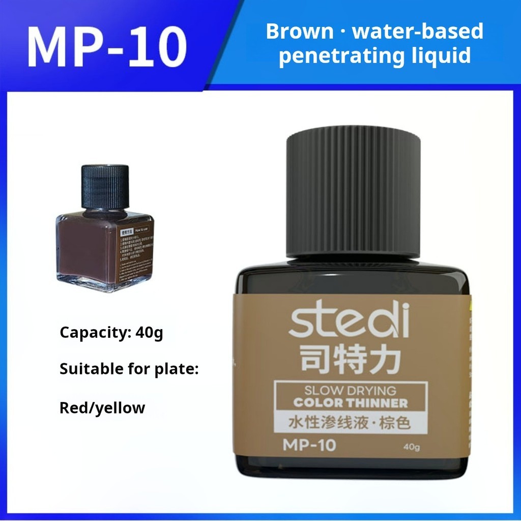 Stedi MP-10~MP-13 40g Water Based Panel Line Paint Plastic Model ...