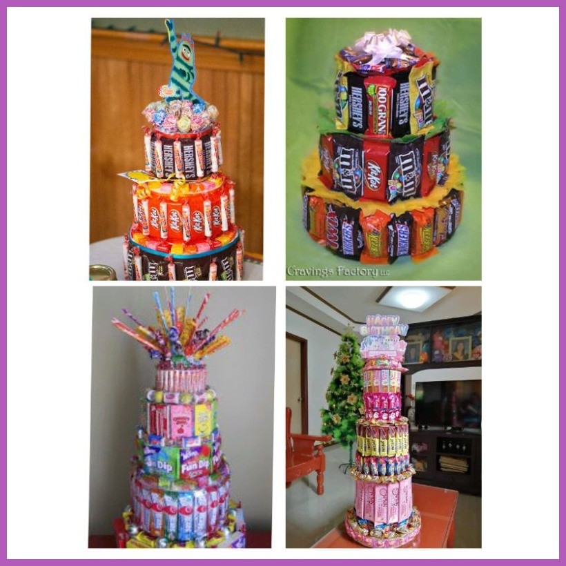 TOWER MONEY CAKE (DIY SET) OR CANDIES TOWER CAKE | Shopee Philippines