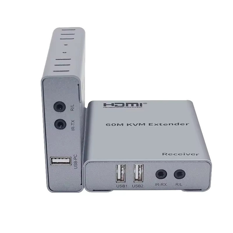 1080P HDMI KVM Ethernet Extender over Rj45 Cat5e/6 Cable HDMI USB KVM ...