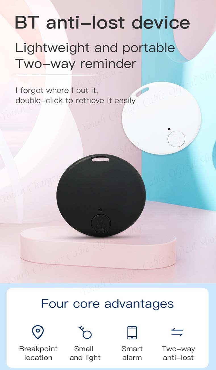 Portable GPS Tracker Bluetooth 5.0 Smart Anti Loss Device Compatible ...