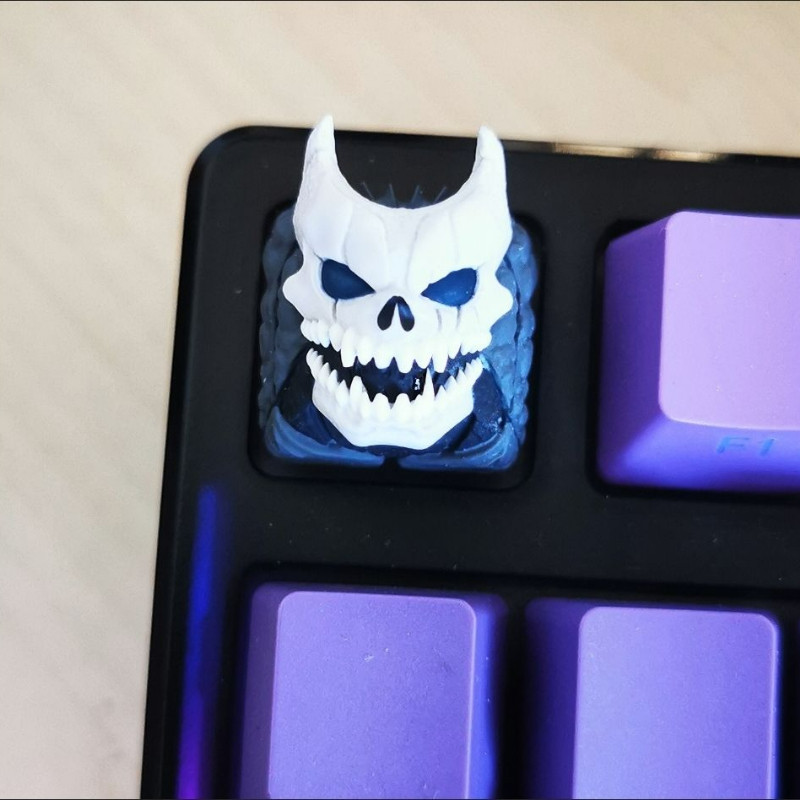 KAIJU NUMBER EIGHT Keycap Cute Cartoon MX Switch Mechanical Keyboard ...