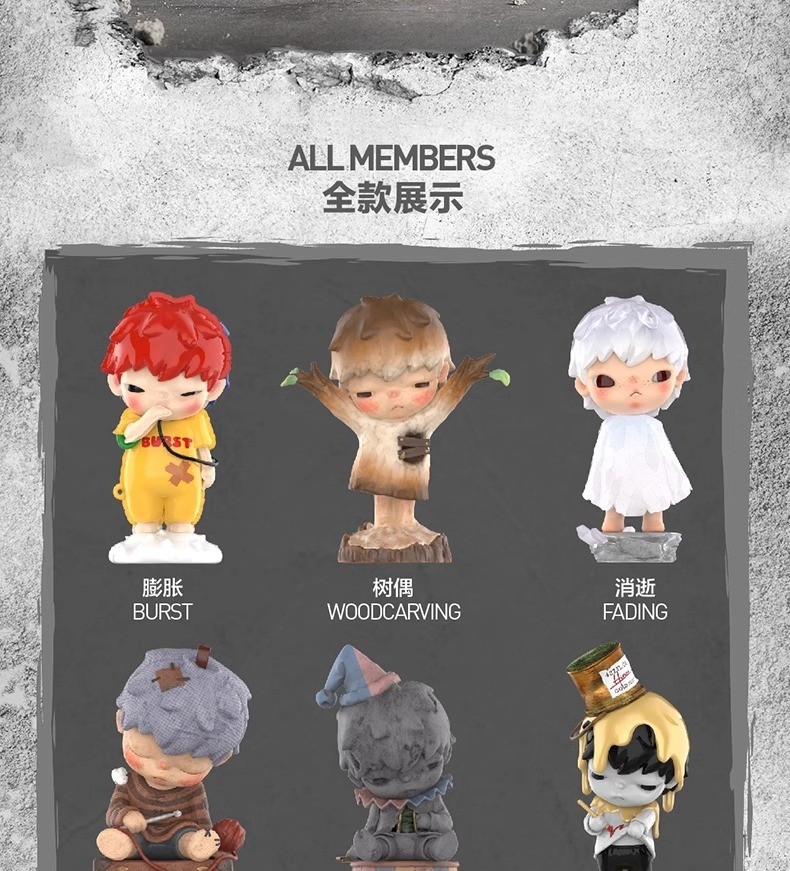 [PUPPET] 100% Genuine Hirono Secret POP MART Hirono Reshape Series ...