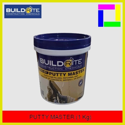 ♀ ☼ Buildrite TOFIL 807 PUTTY MASTER (1 Kg) Joint Filler & Plaster ...