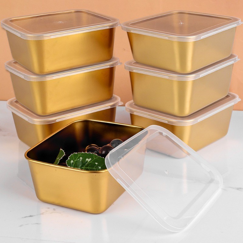 Stainless Steel Preservation Box with Lid - Sealed Vegetables Fruits ...