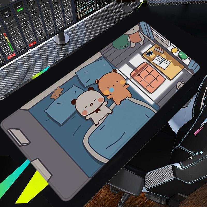 Large Mousepad BuBu DuDu Mouse Pad Gaming Accessory Pc Gamer Nature ...