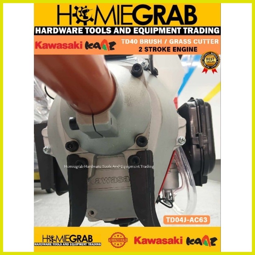 KAWASAKI TD40 GRASS CUTTER 2 STROKE ENGINE / HONDA GX35 GRASS CUTTER ...