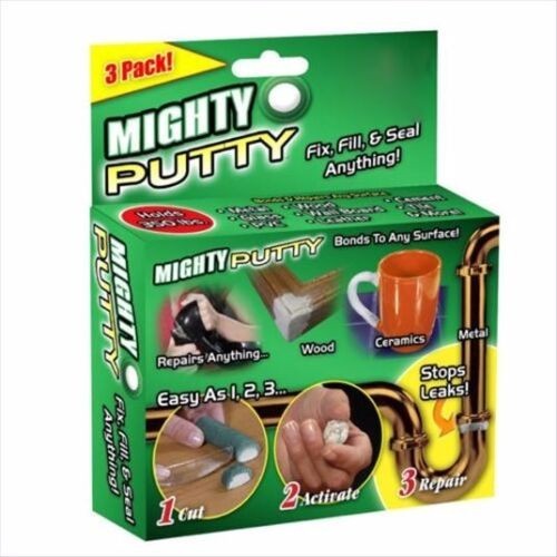 3 Pack Magic Mighty Putty Fill Seal Glue Tool For Wood Ceramic With ...