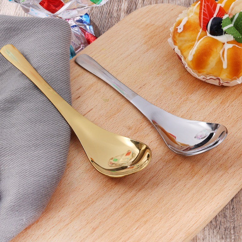 [Wholesale] Stainless Steel Spoon - Sliver Tableware - Dessert ...