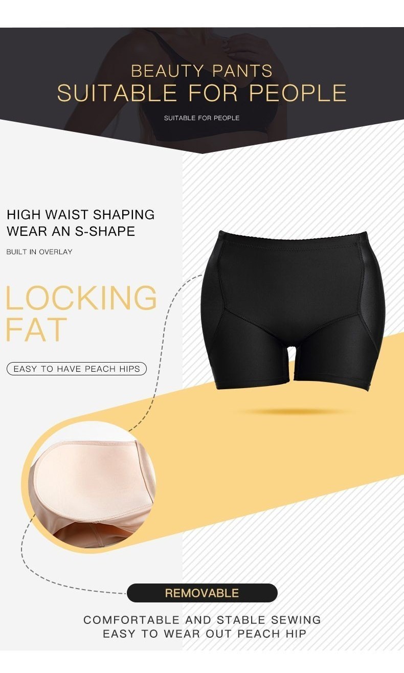 Women High-Waist Butt Lift Padded Seamless BodyShaper Soft and ...