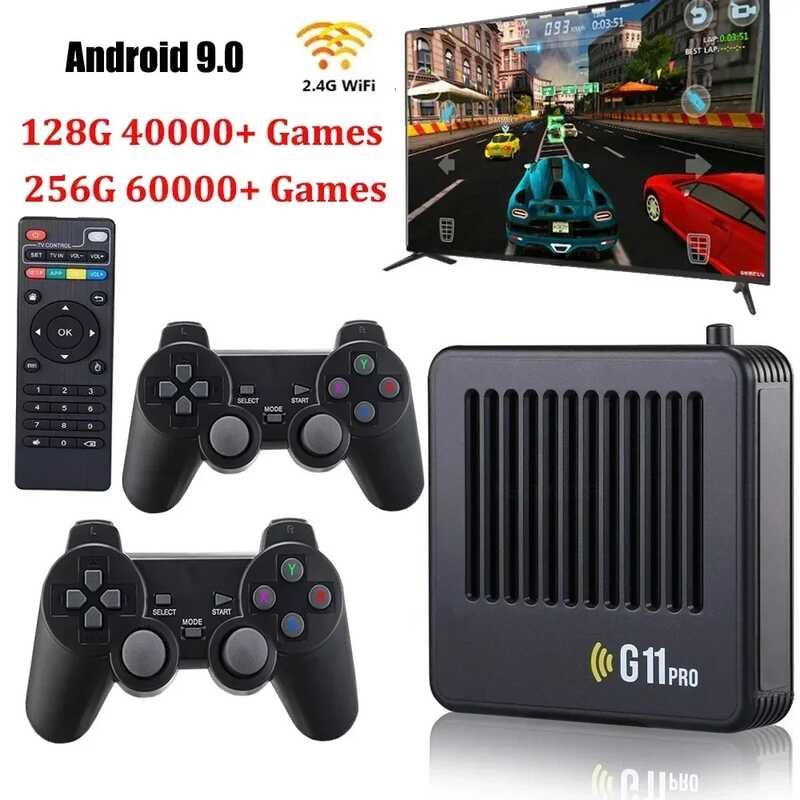 G11 Pro 4K HD Video Game Console Box Built In 60000+Games Android ...