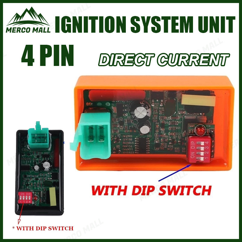 CDI with DIP Switch 4 PIN Performance Lgnition Unit Adjustable DC CDI ...
