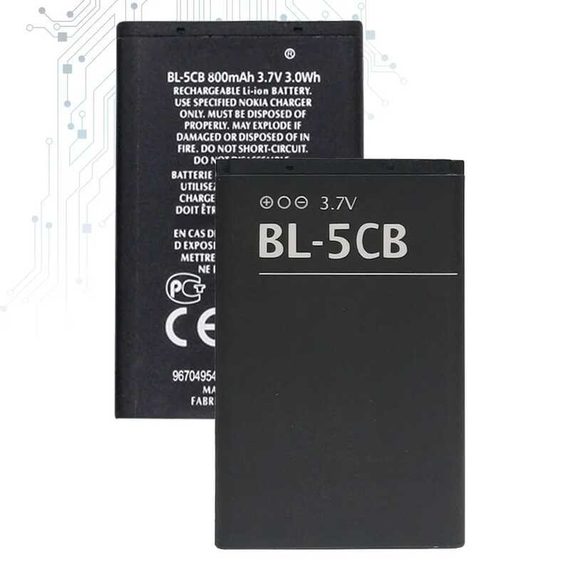 Baterya Bl-5Cb 800Mah Para Sa Nokia 3108 2135 6086 6108 6230 6820 7610 ...