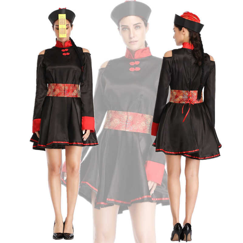 Halloween cosplay costume horror zombie vampire Chinese official ...
