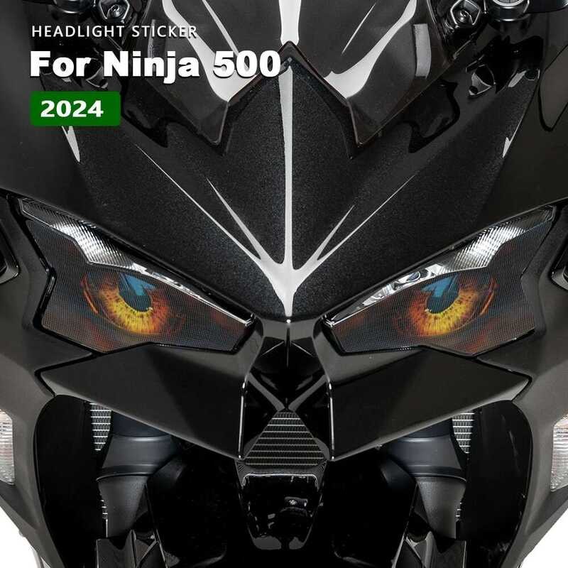 Headlight Sticker Waterproof Motorcycle Decals Para Sa Kawasaki Ninja ...