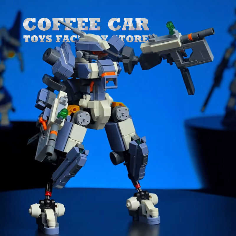 NEW Warrior MOC Blocks Plastic Toys Super Armor Robot Building Bricks ...